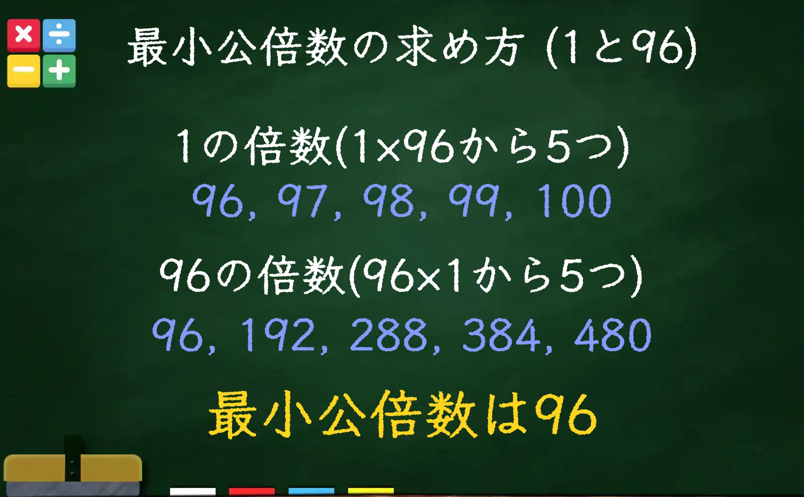 Least Common Multiple And Common Multiple Of 1 And 96 Explain How To least-common-multiple-and-common-multiple-of-1-and-96-explain-how-to